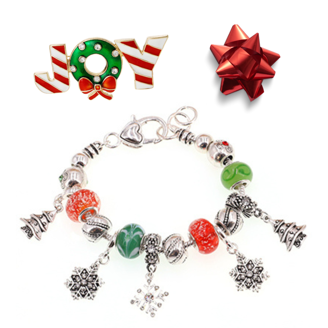 Christmas Joy Pin & Bracelet – All Joy Gift Co.